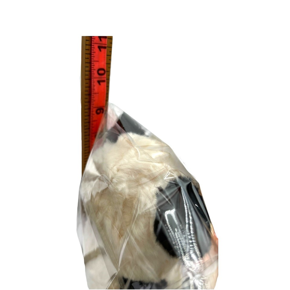 Russ Small Plush Vintage Ping Panda Bear Black White 8" Tall Weighted ...