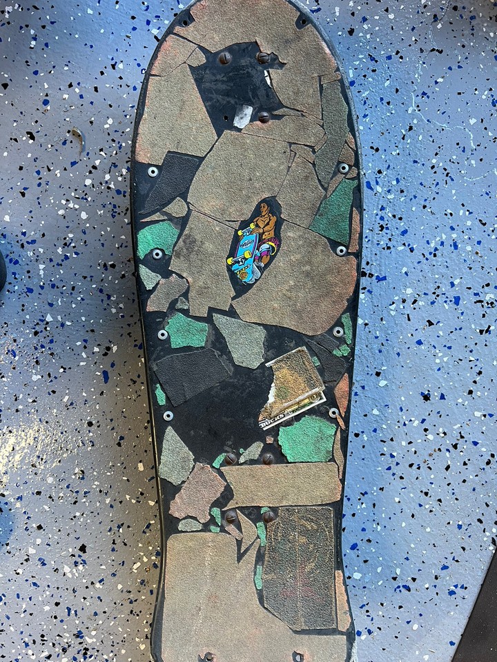 Vintage Authentic Keith Meeks Slasher Airtech Skateboard Slimeballs ...