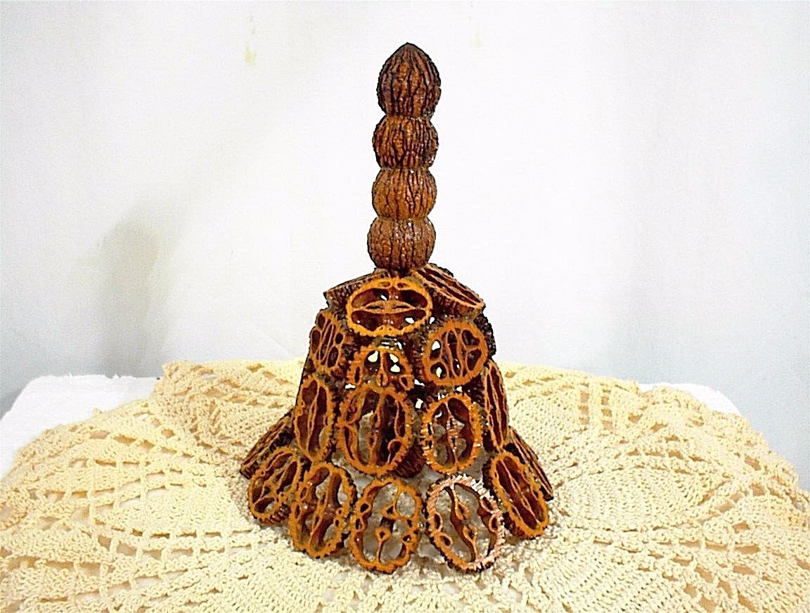 Walnut Shell Art Shell Art Handmade Hi Res Stock Photography And