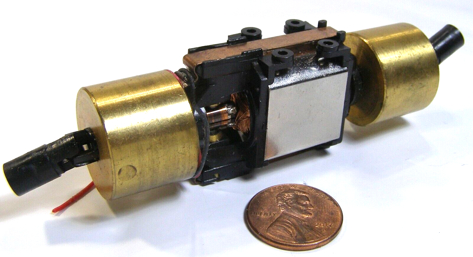 KATO HO Working Motor & lots of Train Accessories with Brass Flywheels ...