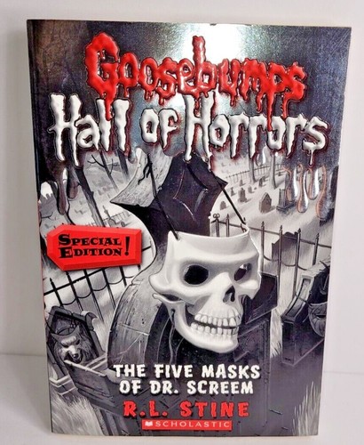 Goosebumps Hall of Horrors~The Five Masks of Dr. Screem~Special Ed ...