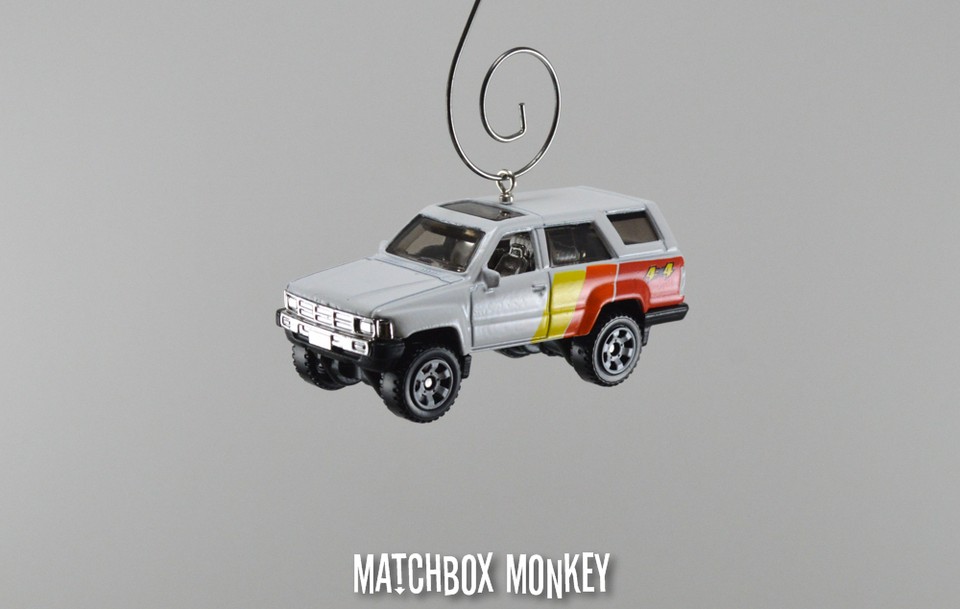 1985 Toyota 4Runner Custom Christmas Ornament 1/64 SUV Truck 4 Runner ...