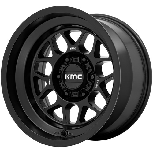 KMC KM725 Terra 20x9 5x5" -12mm Satin Black Wheel Rim 20" Inch | eBay