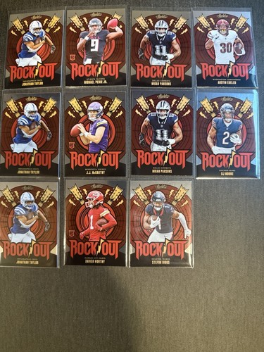2024 Panini Absolute - Rock Out Lot Set 11 Cards Total | eBay