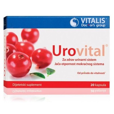 2 X CAPSULES VITALIS UROVITAL 20 gélules contre les infections ...