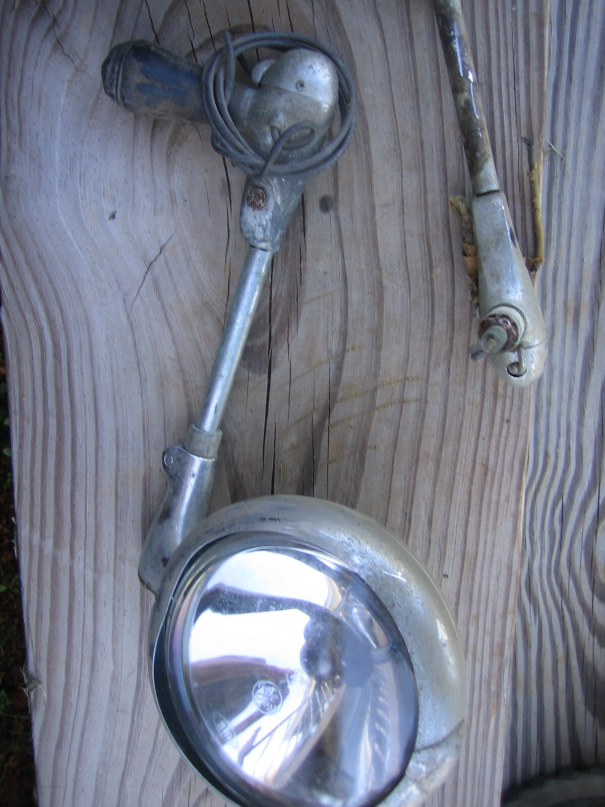 Lot Of Vintage Unity Police Car Spotlights And Parts For Parts Or ...