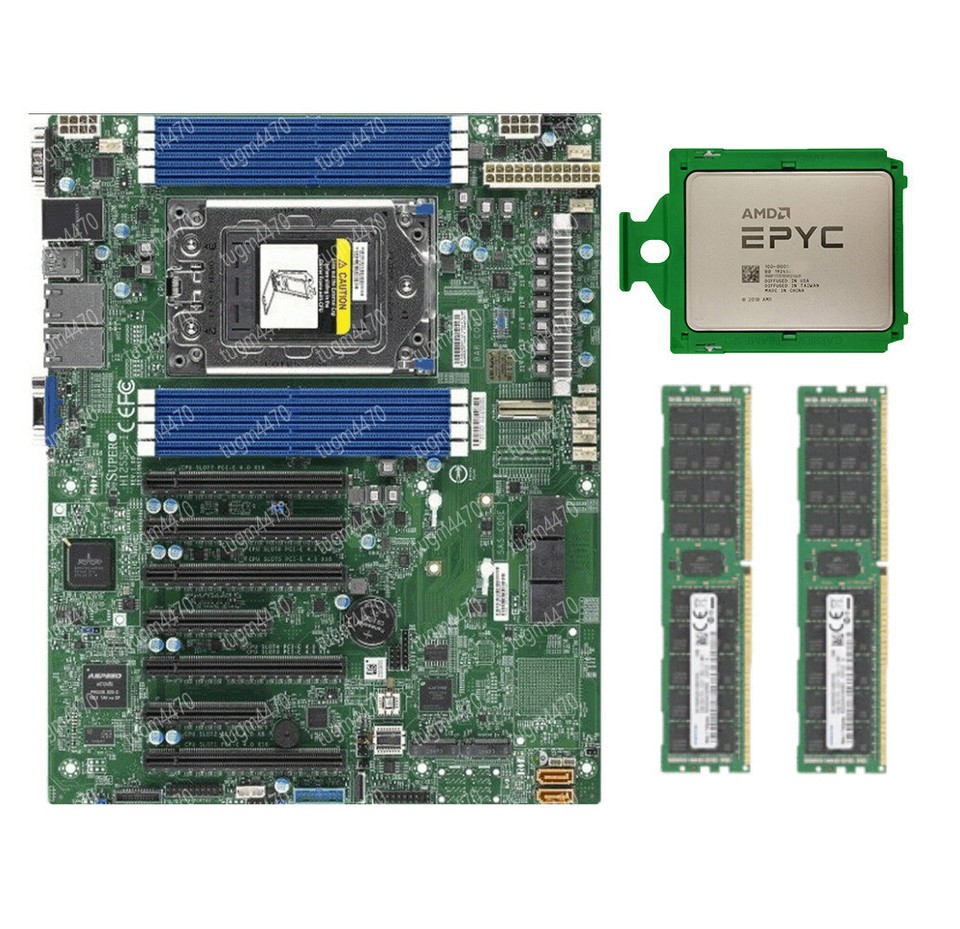 AMD EPYC 7402P CPU + Supermicro H12SSL-i + 2133P RAM multiple choices ...