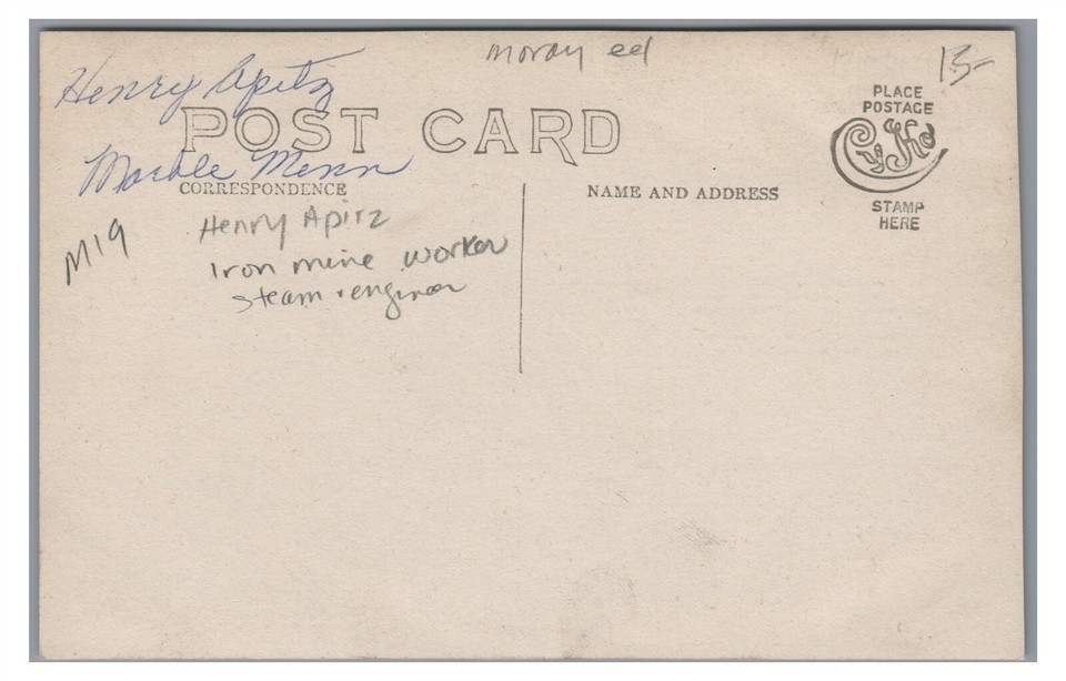 RPPC Fishing Proud Fisherman with Large Fish Vintage Real Photo ...