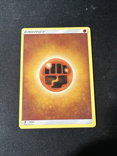 FIGHTING ENERGY SUN & MOON SET POKEMON CARD 10/30 | eBay