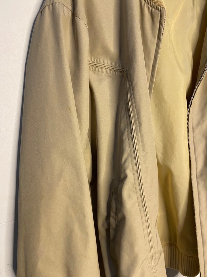 Vintage 1970s Spicer Melbourne Brown Work Windcheater Jacket Poly ...