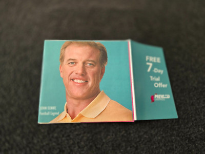 John Elway 2004 Prevacid Ad 4" X 6" Variation 2 | eBay