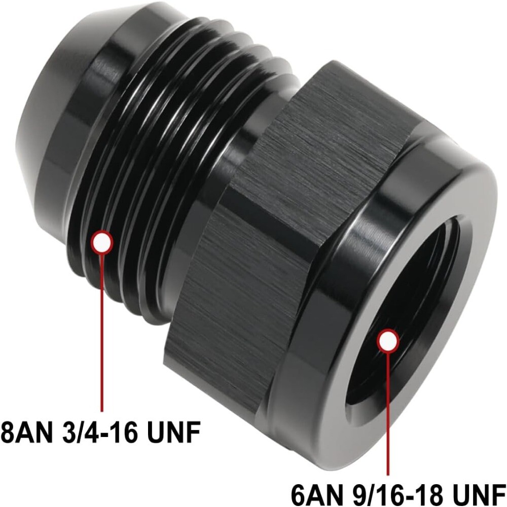 Aluminum 8AN Female to 10AN Male Braided Fuel Line | eBay