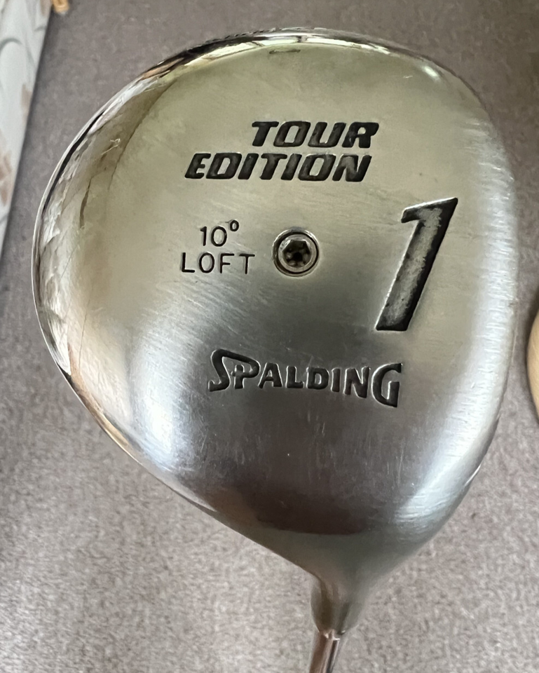 VINTAGE 1985 SPALDING TOUR EDITION METAL WOODS 1,3,5, BIRD AND BALL ...