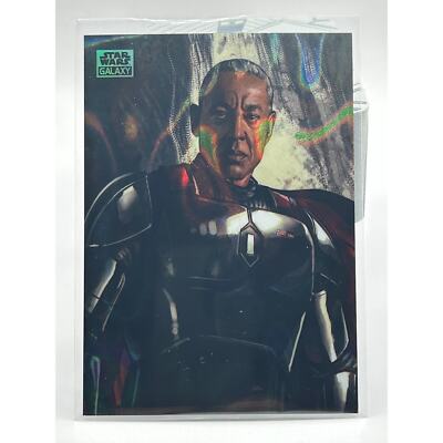 2024 Topps Chrome Star Wars Galaxy Moff Gideon Aqua Lava Refractor /175 ...