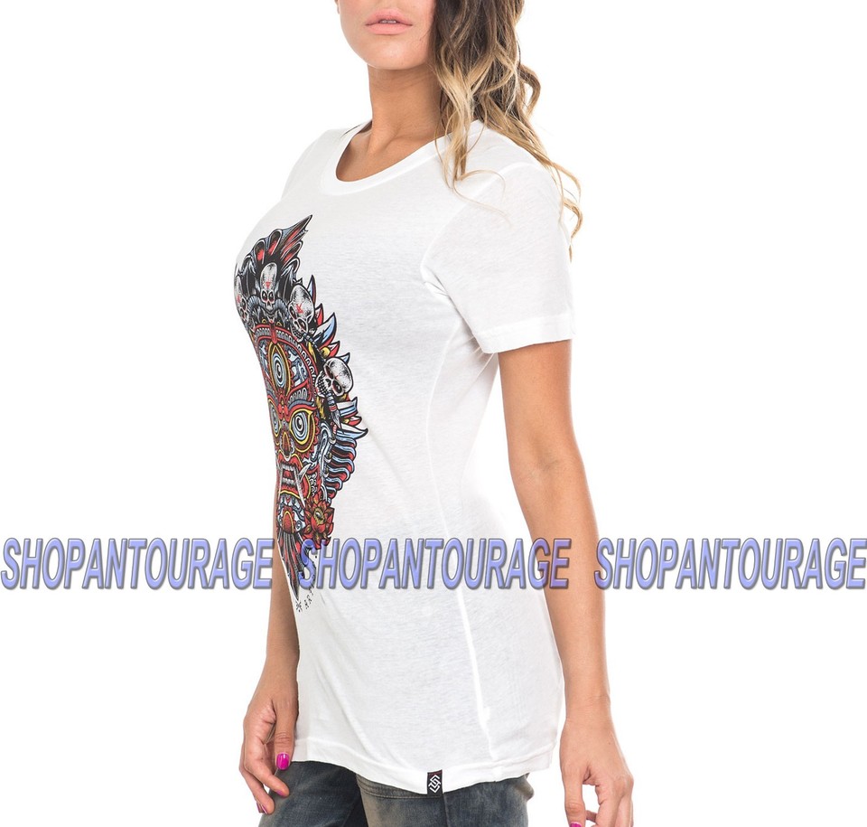 Secret Artist Sweet Dharmapala SW323 Short Sleeve Graphic Tattoo Top ...