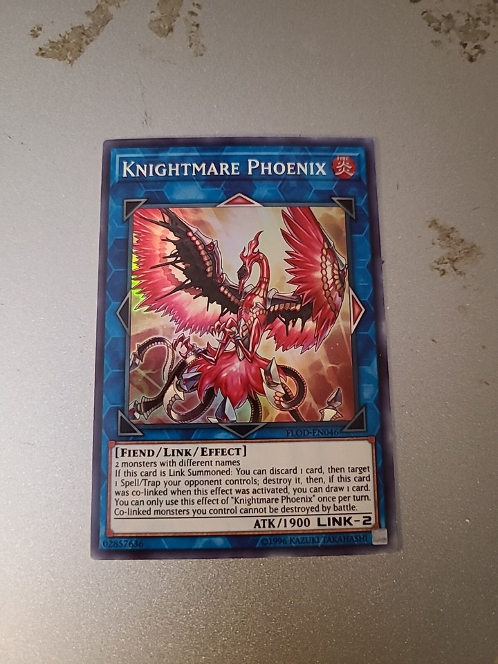 Knightmare phoenix yugioh card | eBay
