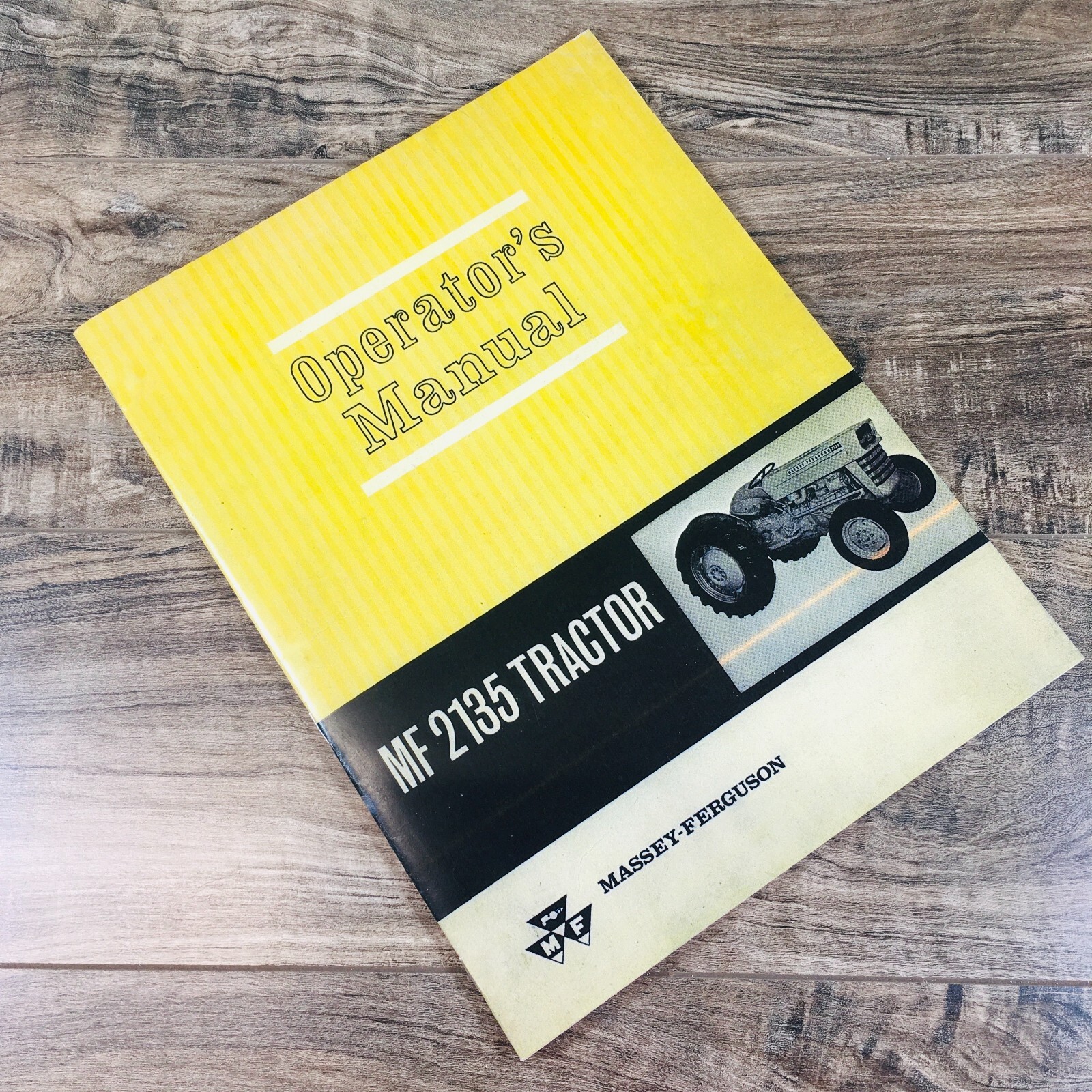 Massey Ferguson Mf 2135 Tractor Operators Owners Manual Gasoline ...