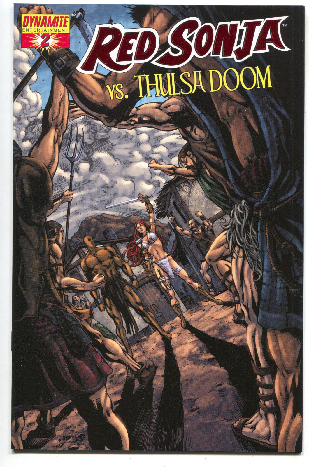 Red Sonja VS Thulsa Doom 2 Dynamite 2006 NM Dynamic Forces Red Foil ...