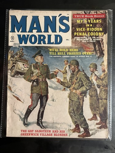 Man's World Magazine April 1960-Fantastic Turning Point Of WW2-Nazi ...
