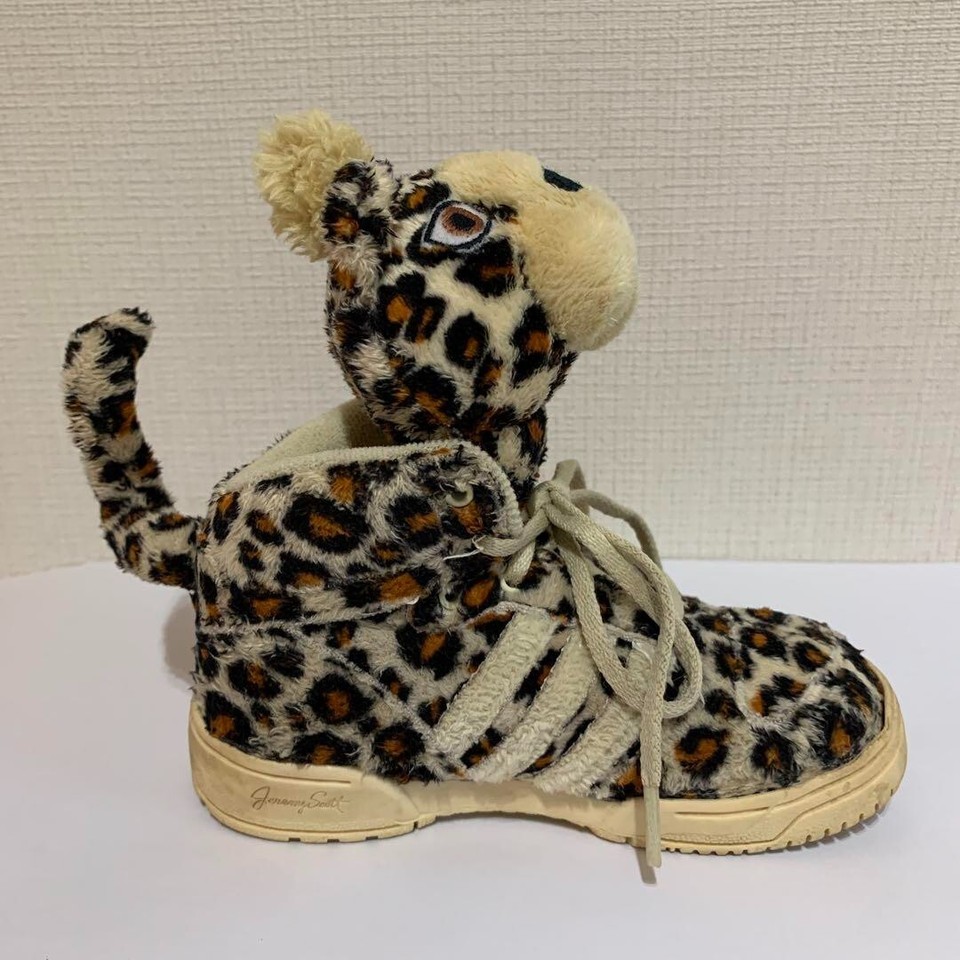 Baby Size! Adidas Jeremy Scott JS LEOPARD V24578 US7K(Not7) No Box G+ ...