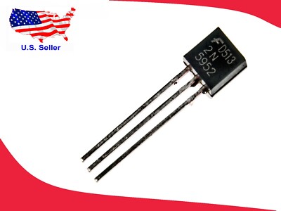 " 2N5952 (5 pcs) TO-92 N-Channel RF Amplifier Transistor - Free & Fast ...
