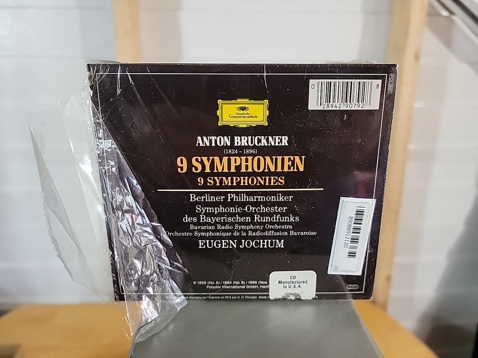 NEW Anton Bruckner 9 Symphonien Symphonies Eugen Jochum 9 CD Box set ...