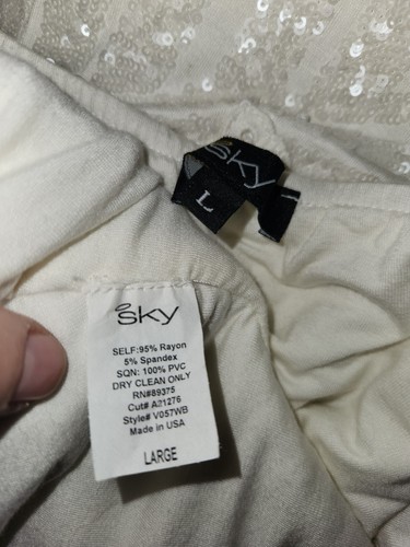 Sky Brand 5 Pc Lot Size L M Beaded Silk Sleeveless Top Tunic Dress ...