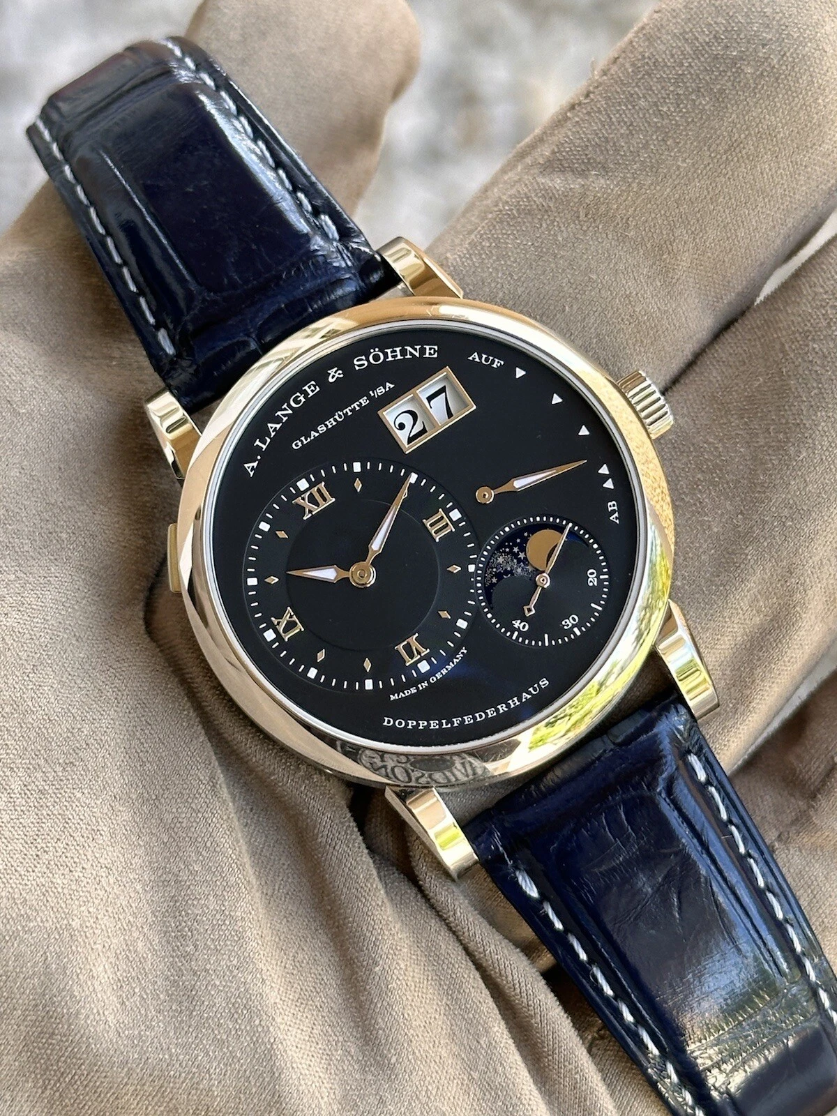 FS A. Lange & Sohne Lange 1 Moon Phase 192.029 2023 Warranty ...