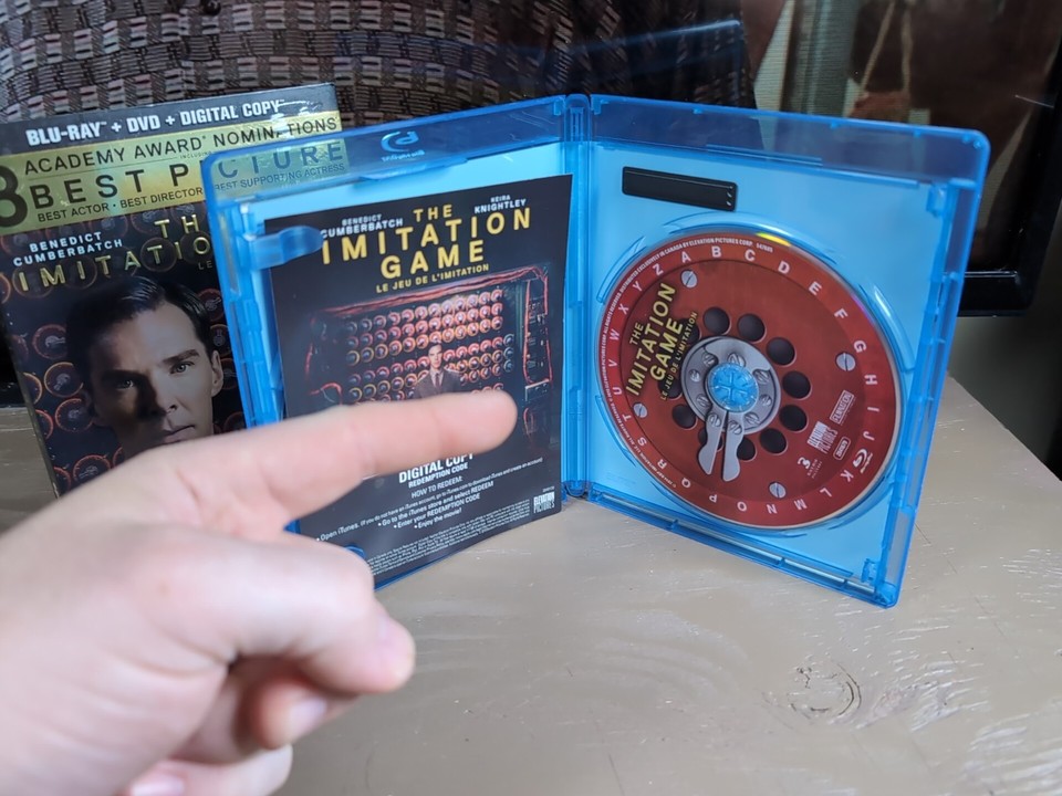 The Imitation Game (Blu-ray/DVD, 2-Disc Set) - Free CAN Shipping | eBay