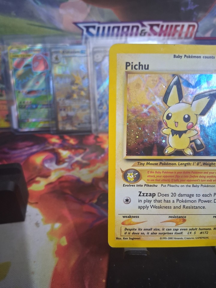Pokémon TCG Neo Genesis Pichu 12/111 Holo Rare Unlimited | eBay