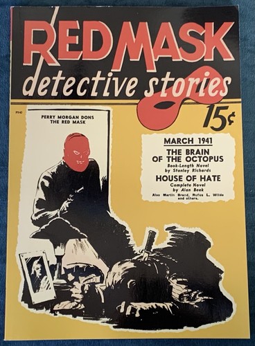 Red Mask Detective Stories March 1941 Adventure House Pulp Magazine ...