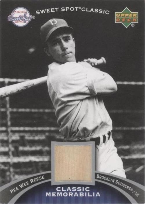 2007 Upper Deck Sweet Spot Classic - Classic Memorabilia Pee Wee Reese ...