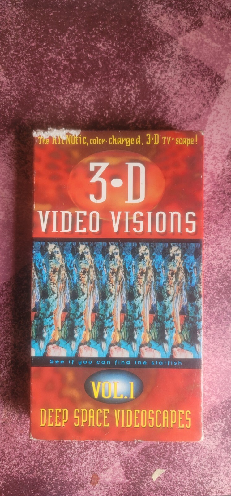 3-D Video Visions Vol. 1: Deep Space Videoscapes • VHS 1994 ...