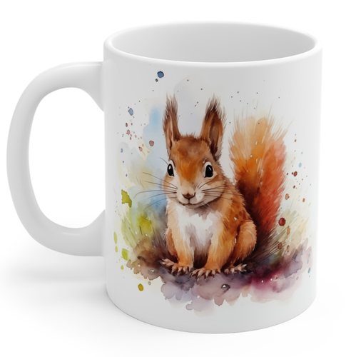 Squirrel Mug (11oz, ceramic) | eBay