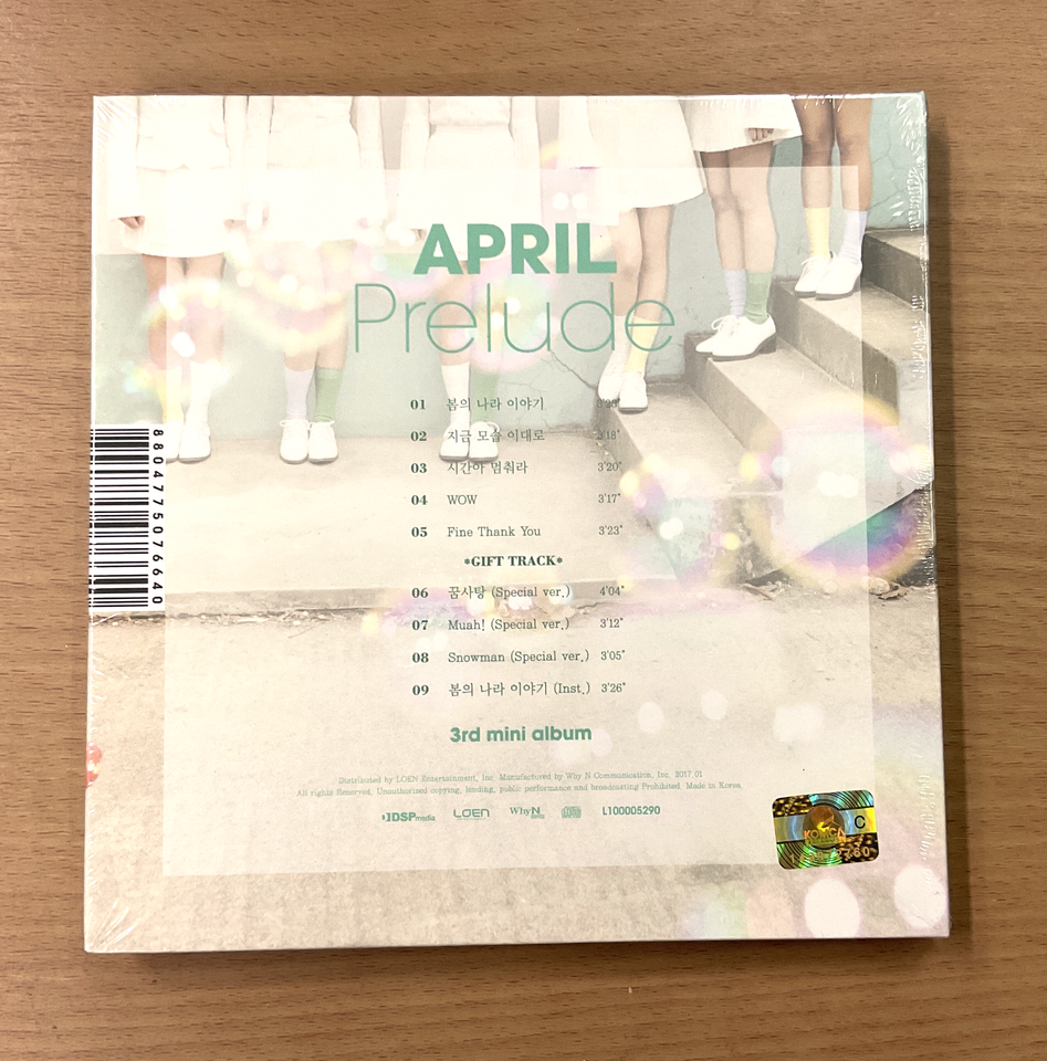 April - Prelude (3rd Mini Album) + Store Gift Photos 8804775076640| eBay