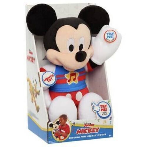 Peluche Mickey Mouse Singing Fun Disney Junior The Wiggle Giggle ...