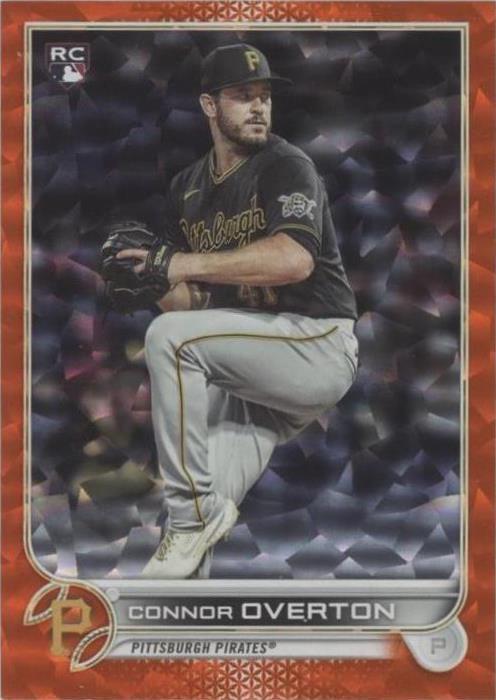 2022 Topps Series 2 - Connor Overton #339 Orange Foilboard /299 (RC ...