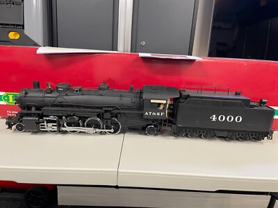 LGB 23872 Santa Fe Railroad 2-8-2 Mikado Steam Locomotive - Custom One ...