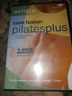 EXHALE: CORE FUSION PILATES PLUS - DVD - GOOD 54961812295| eBay
