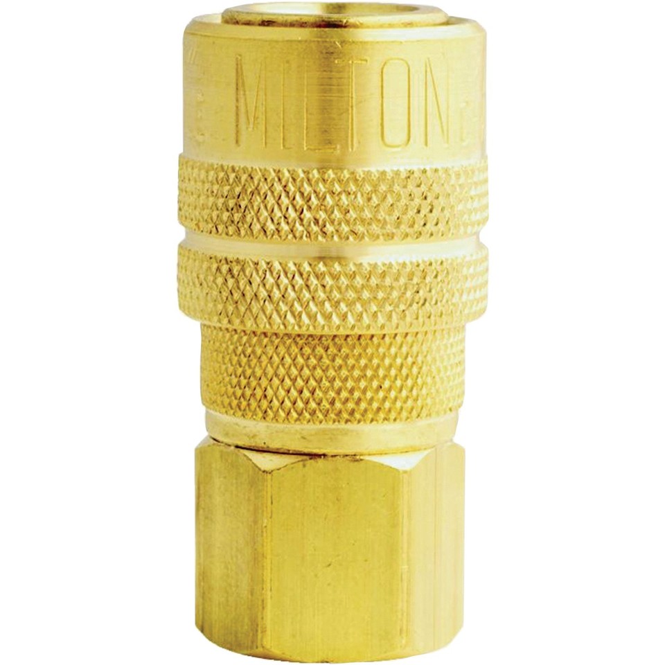 10 Pack MILTON 715 Air Hose Couplers M style 1/4" Female NPT Threads | eBay