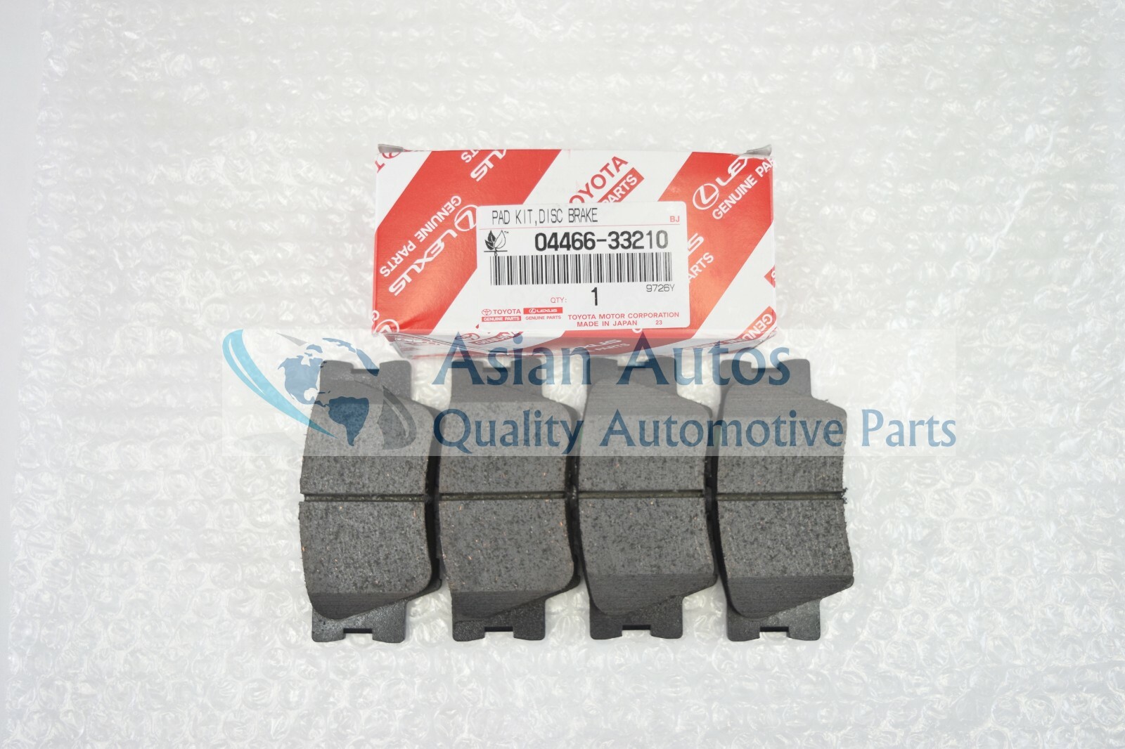 Genuine Toyota Camry 2018-2022 Rear Disc Brake Pads 0446633210 / 04466 ...