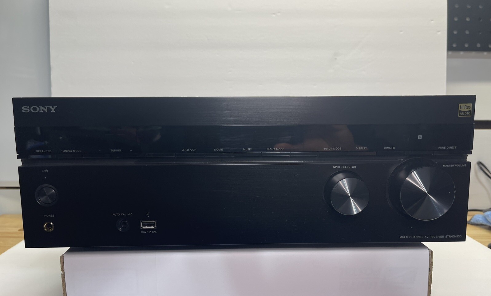 Sony STR-DH550 Theater 4K AV Surround Sound Stereo Receiver 5.2 Channel ...