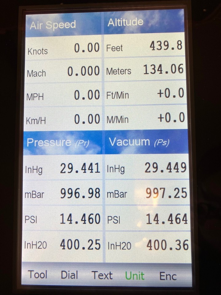 AIRR Engineering PST-5000M Pitot-Static Air Data Test FAR 91.411 ...