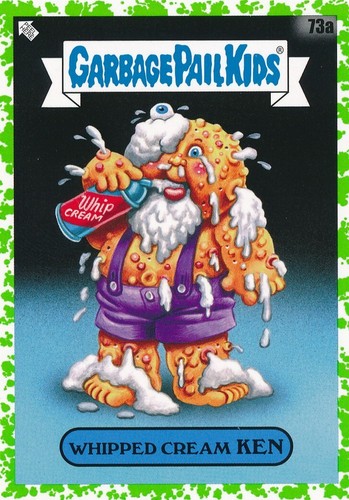 73a WHIPPED CREAM KEN 2021 GPK Garbage Pail Kids Food Fight BOOGER ...