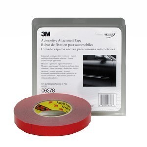 3M Automotive Attachment Tape Gray 7/8 Inch X 20 Yards 30 Mil 06378 for ...
