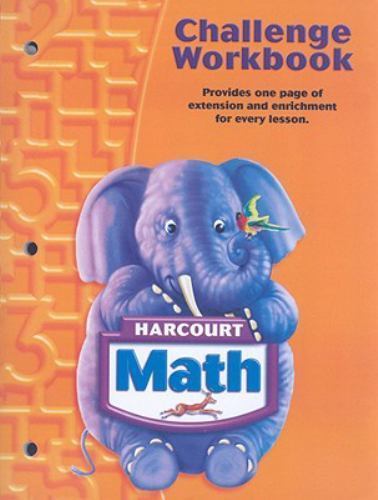 Harcourt Math : Challenge Workbook by Harcourt School Publishers Staff ...
