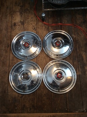 1955 56 Ford Hubcaps. 15" | eBay
