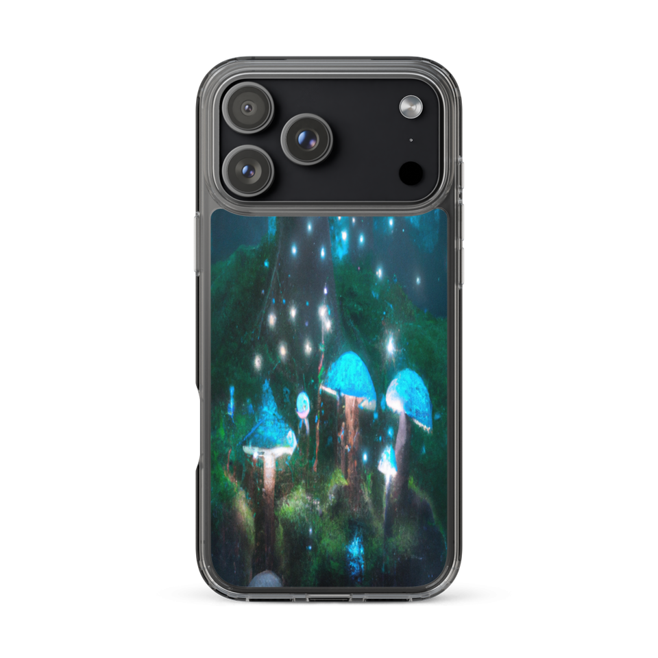 Enchanted Forest Glowing Mushrooms Fairy TPU Phone Case for iPhone 17 ...