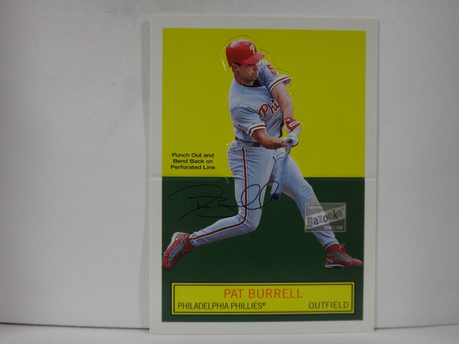 2003 Topps Bazooka Stand-Ups Pat Burrell #20 | eBay