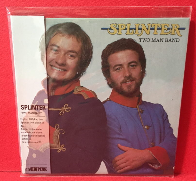 SPLINTER-Two Man Band KOREA MINI LP CD SEALED W/OBI | eBay